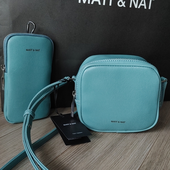 Matt & Nat | Bags | Matt Nat Square Bag With Pouch New | Poshmark